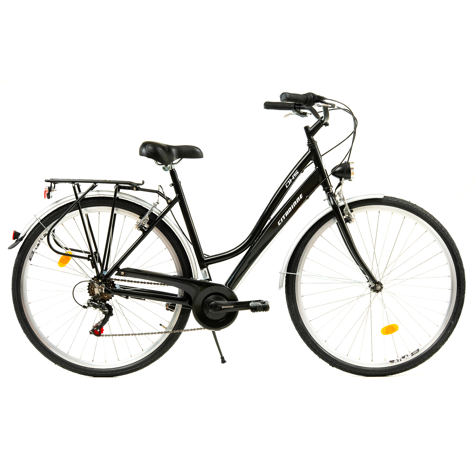 Bicicleta Oras Dhs City 28001 - 28 Inch, L, Negru