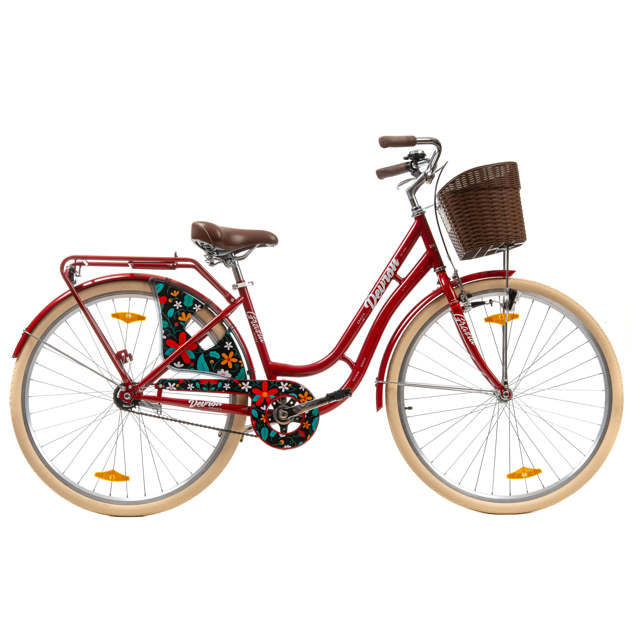 Bicicleta Oras Devron Grazia 1S - 28 Inch, L, Rosu