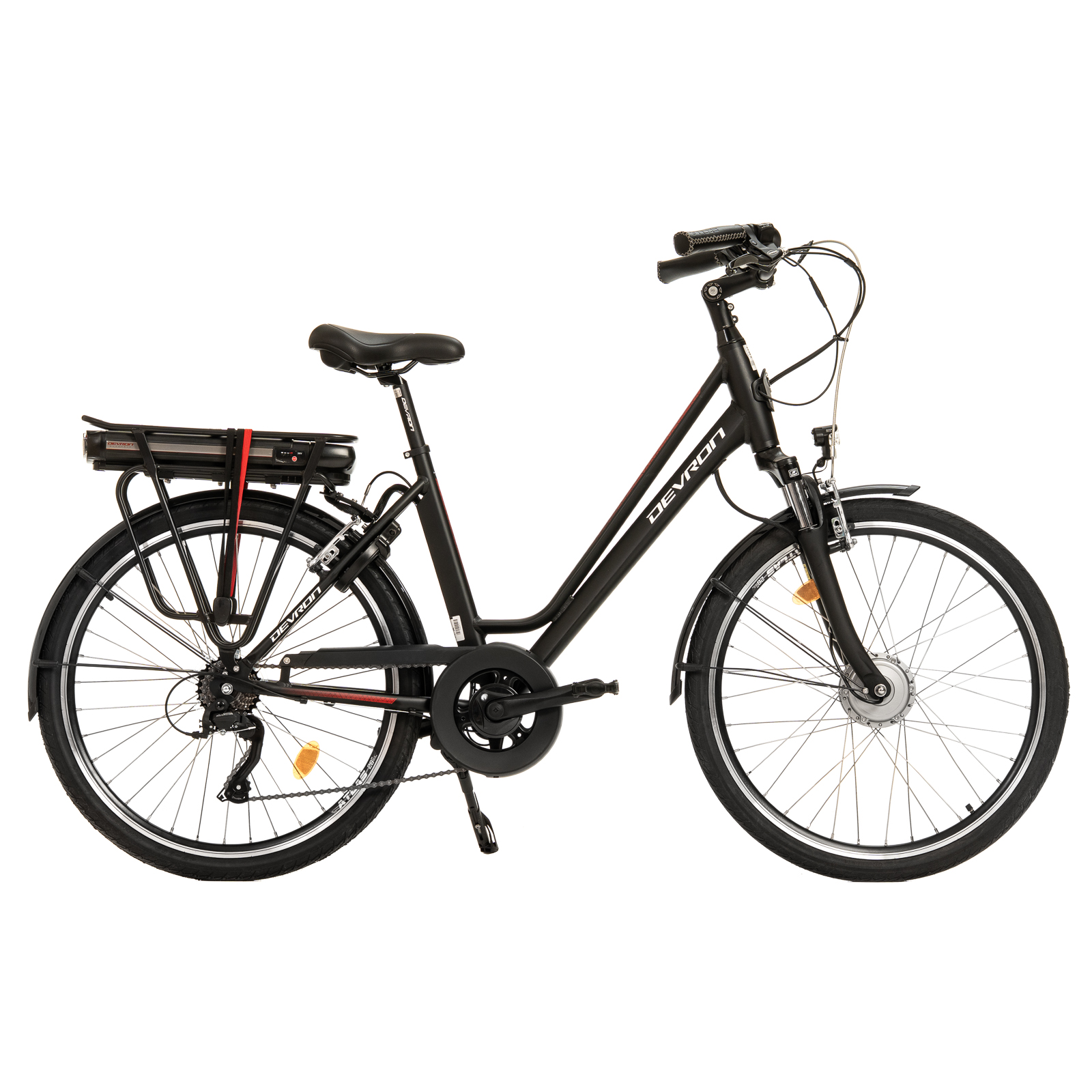 Bicicleta Electrica Devron 26120 - 26 Inch, M, Negru