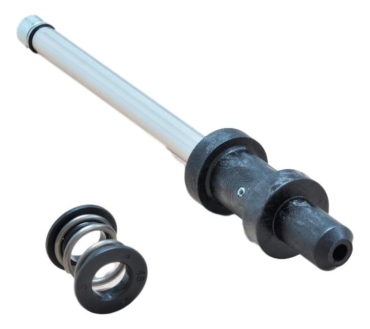 09 Tora 80 Fixed Coil Shaft/Negative Spring - Silver-Black